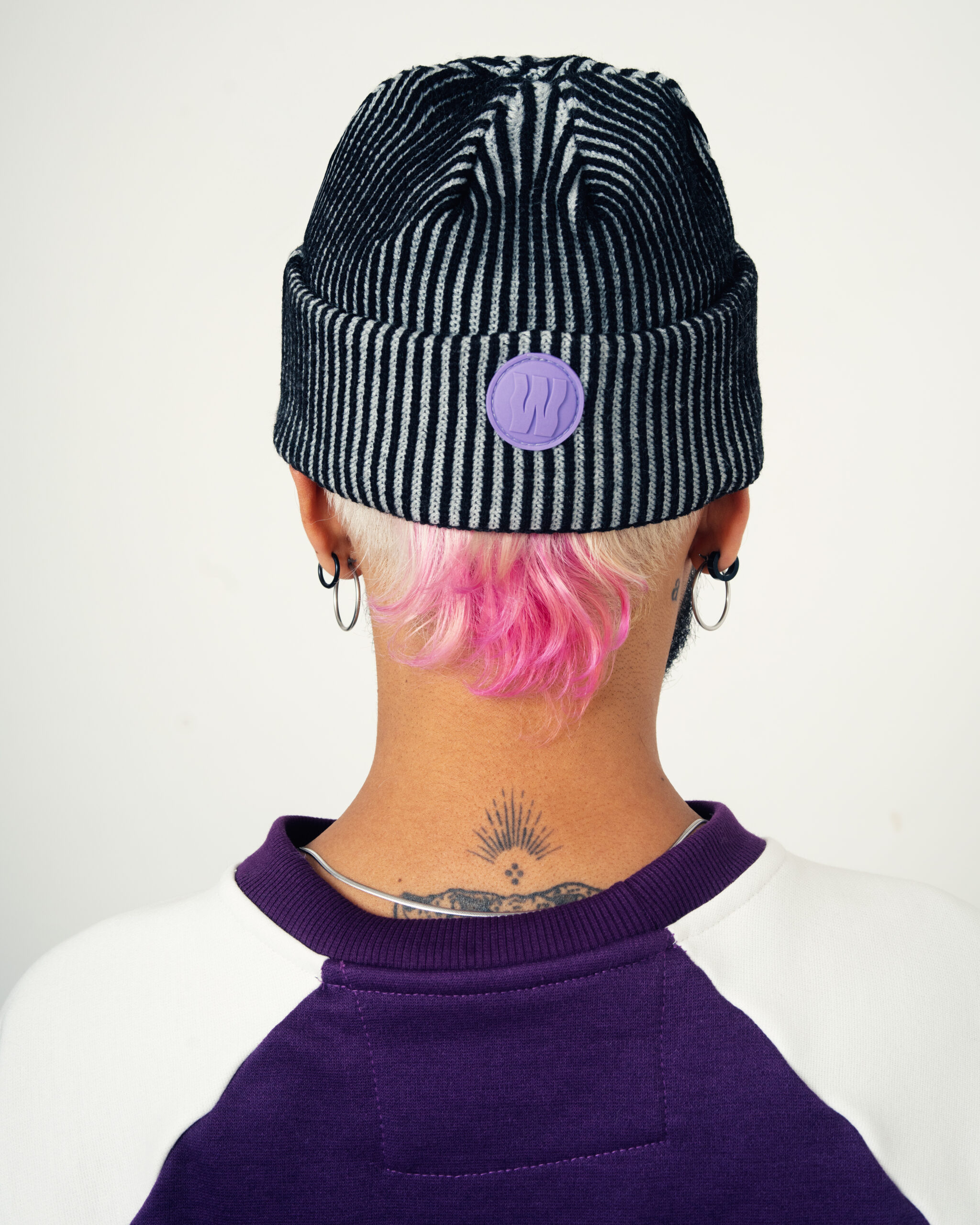 BEANIE "Why not?" - Black - WOTT